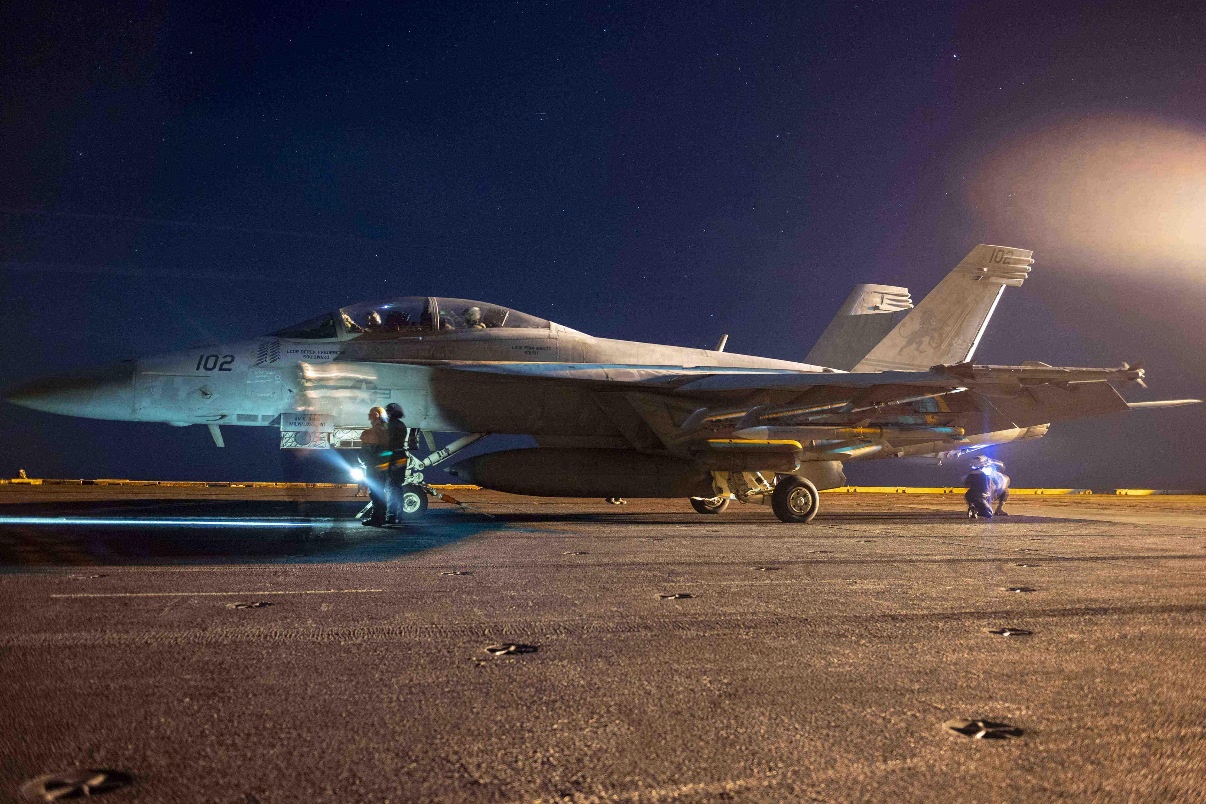 US helps defend Israel from Iranian missile attack