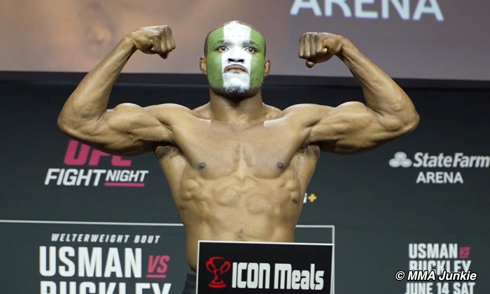 Kamaru Usman eyes superfight with UFC middleweight champ Dricus Du ...