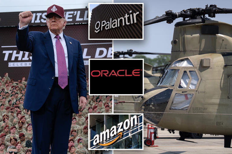 Tech giants including Oracle, Lockheed Martin quietly fund Trump’s ...