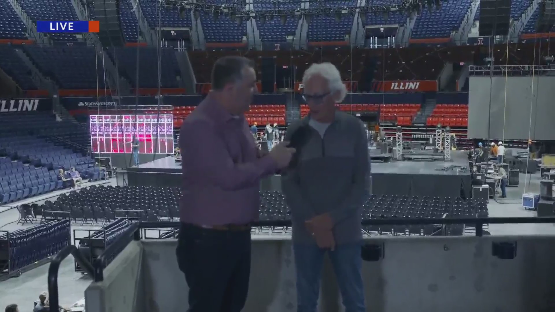 Original REO Speedwagon Drummer Alan Gratzer gets ready for weather ...