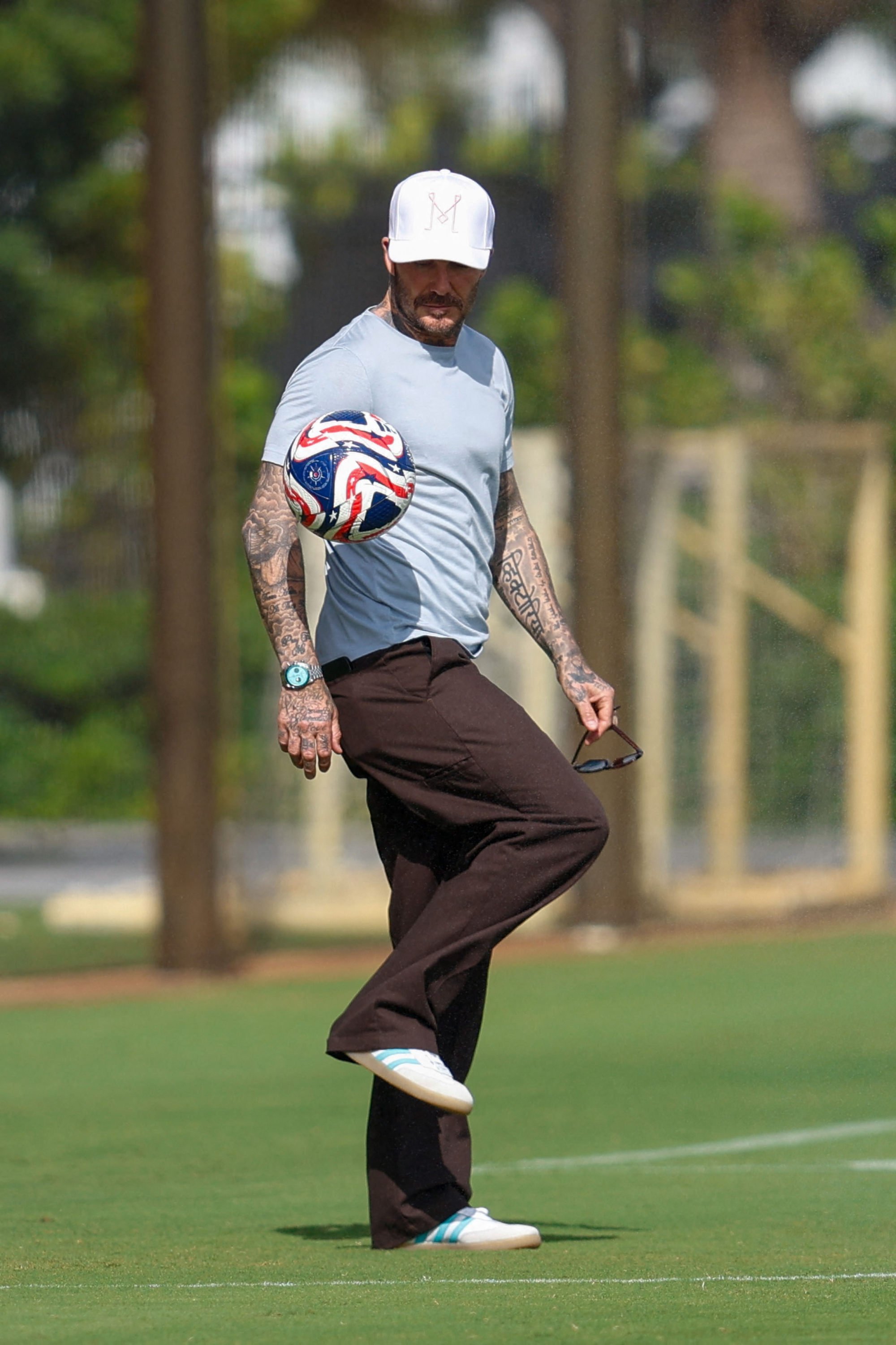 To Sir, with love: David Beckham ‘immensely proud’ to be given long ...