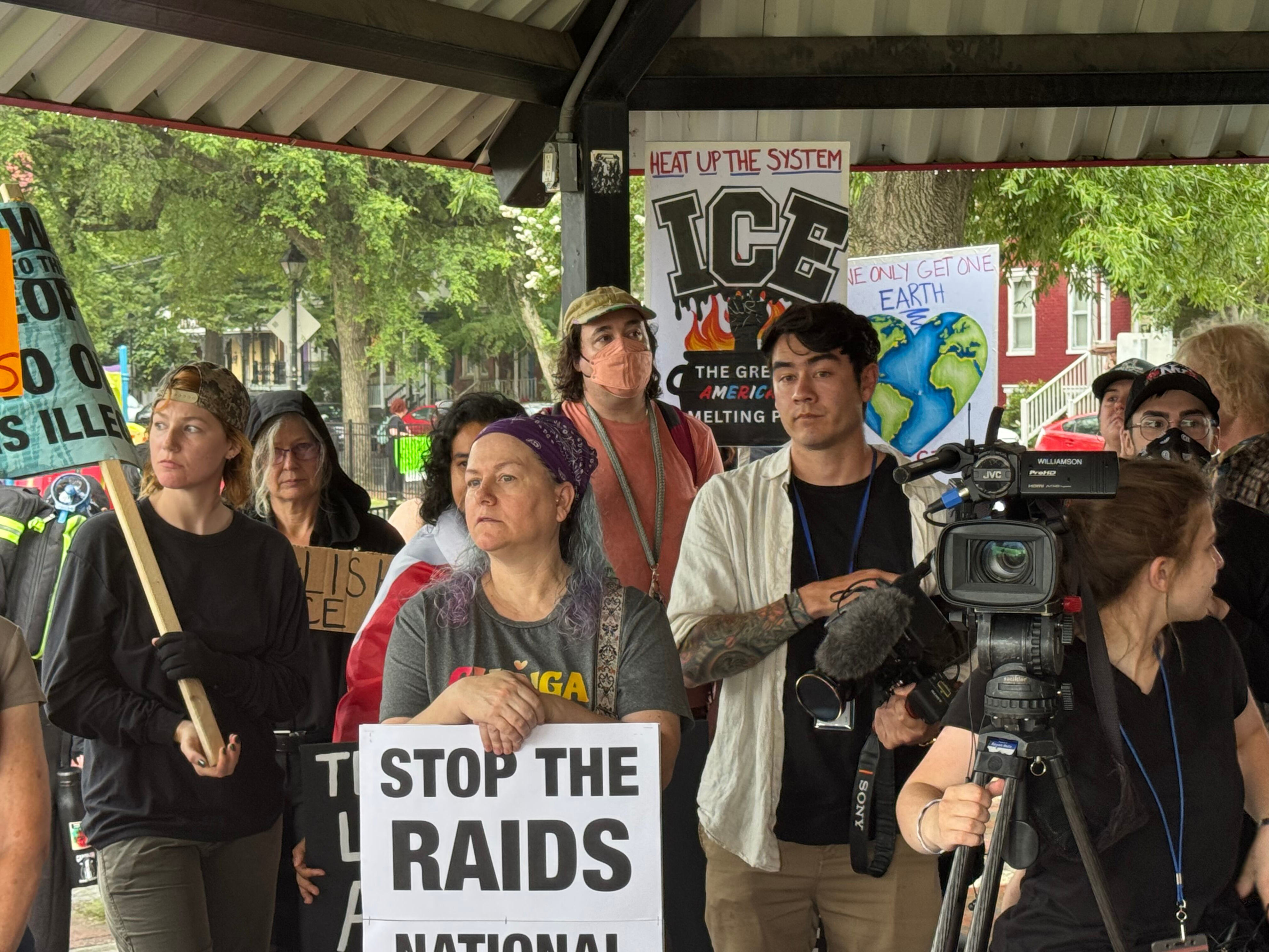 Richmond joins in on anti-ICE raid demonstrations nationwide