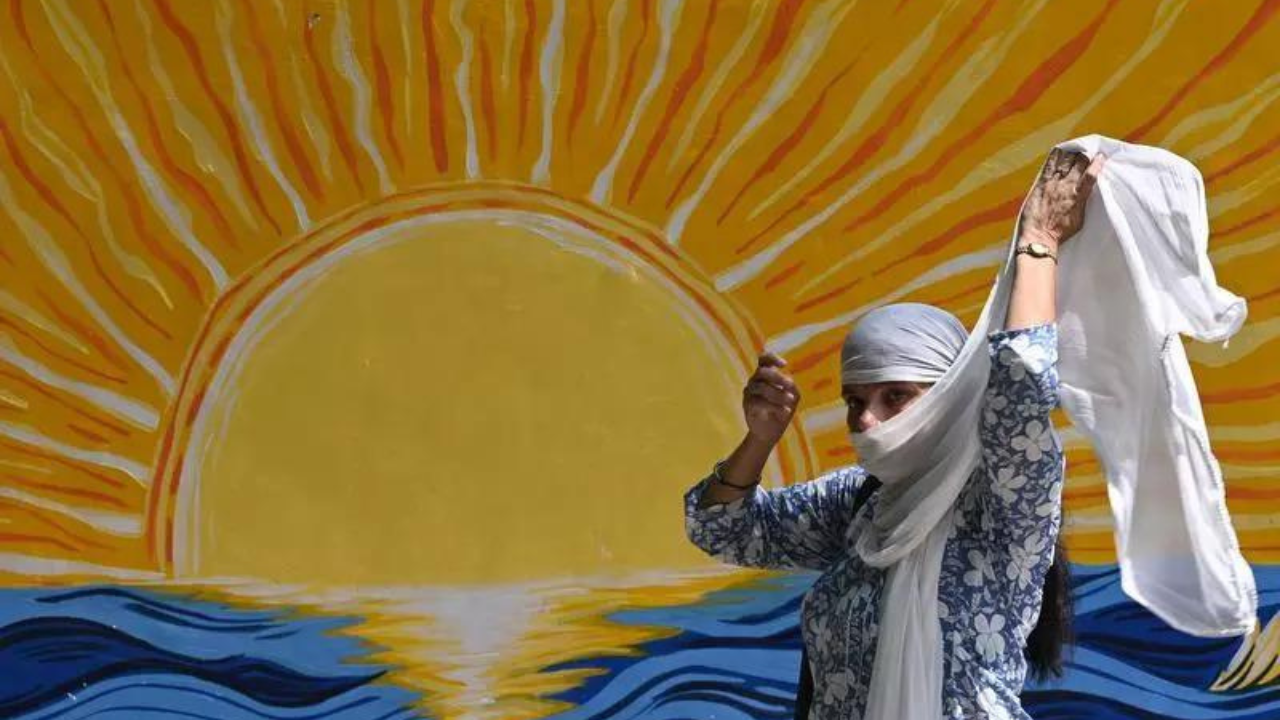 Respite from heat, but only on paper: Temperatures fall in parts Of ...