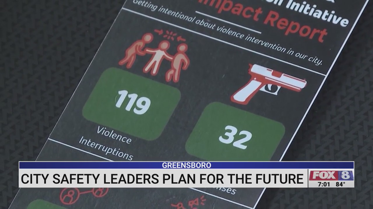 Greensboro unveils five-year community safety plan to reduce violence