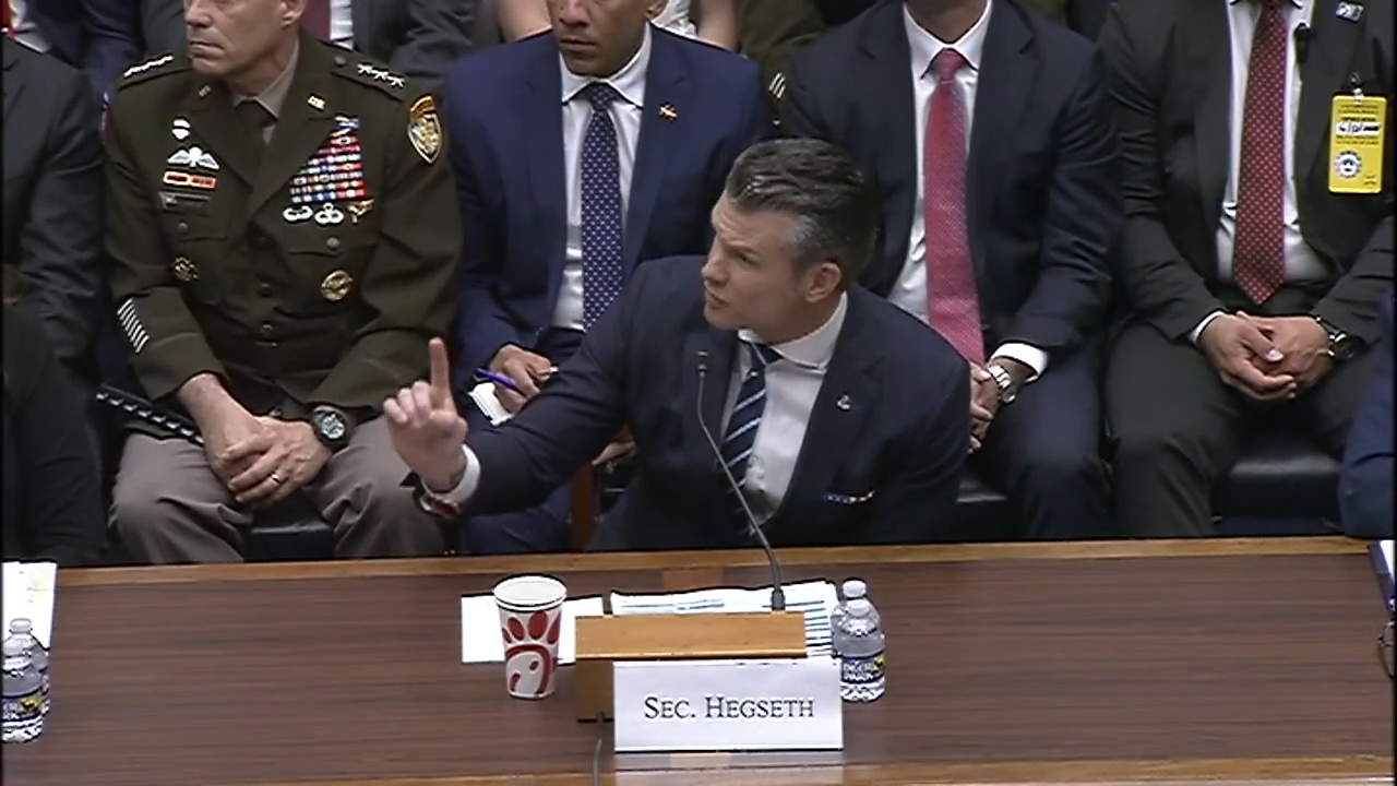 'I Reject The Premise Of That Question!': Pete Hegseth Disgraces ...
