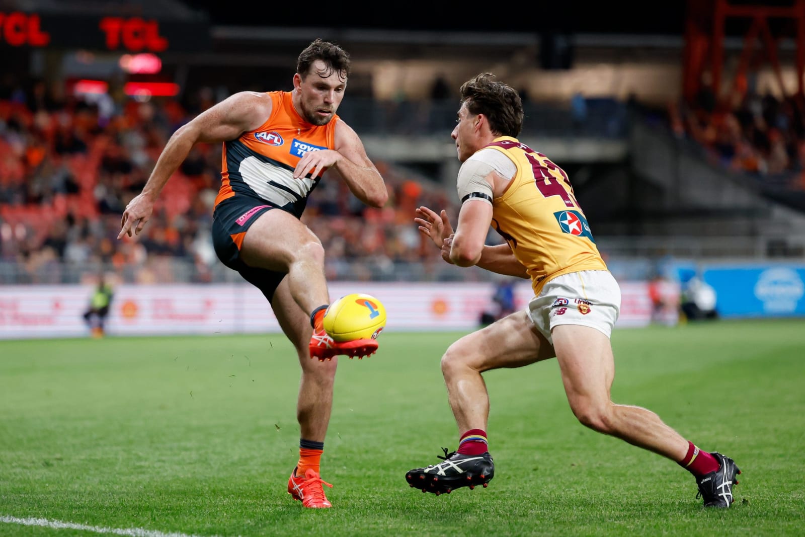 Injury forces GWS into early sub change