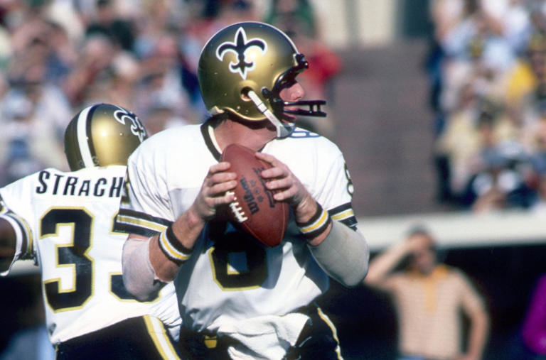 The longest pass of Archie Manning's career is the Saints Play of the Day