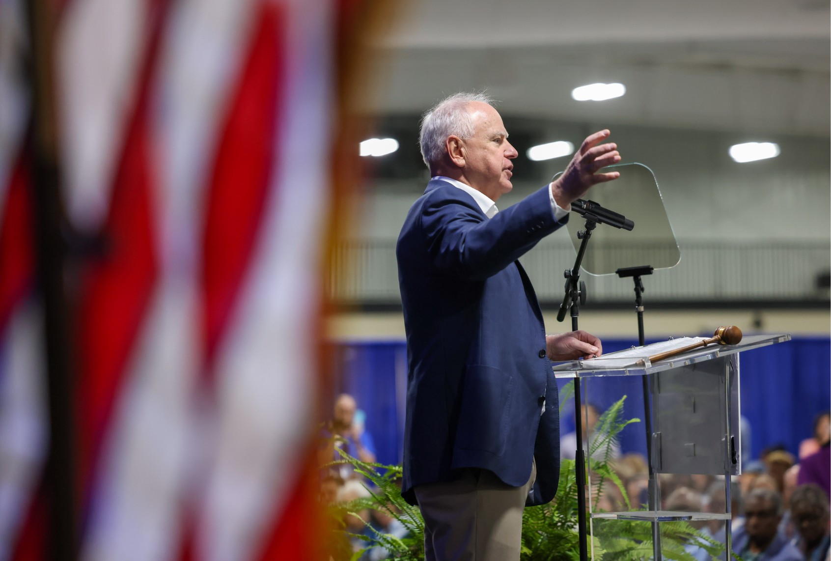 "The road to authoritarianism": Tim Walz says the time for "sternly ...