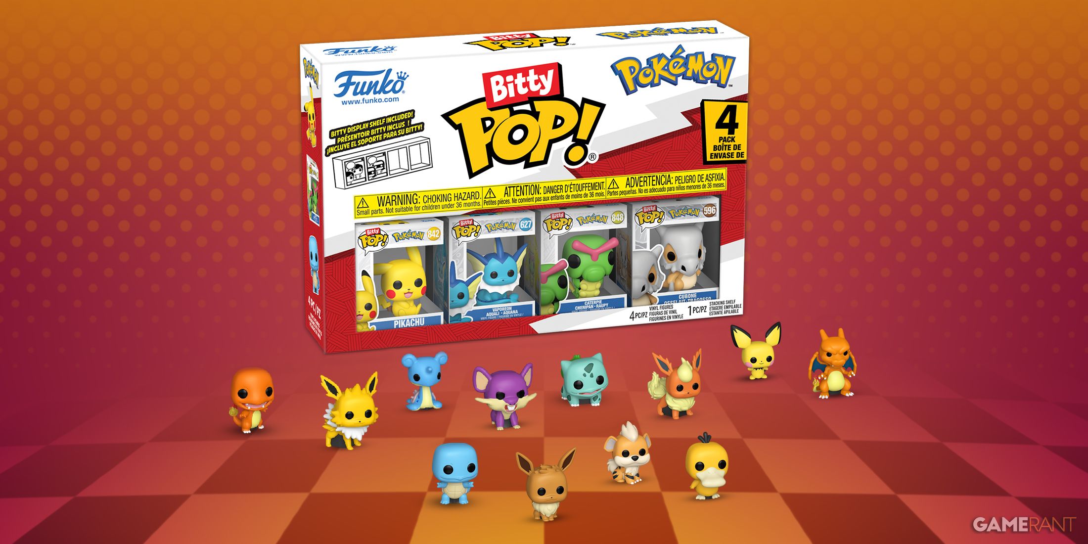 Catch These New Funko Bitty Pop Pokemon Figures Before Other Trainers Do