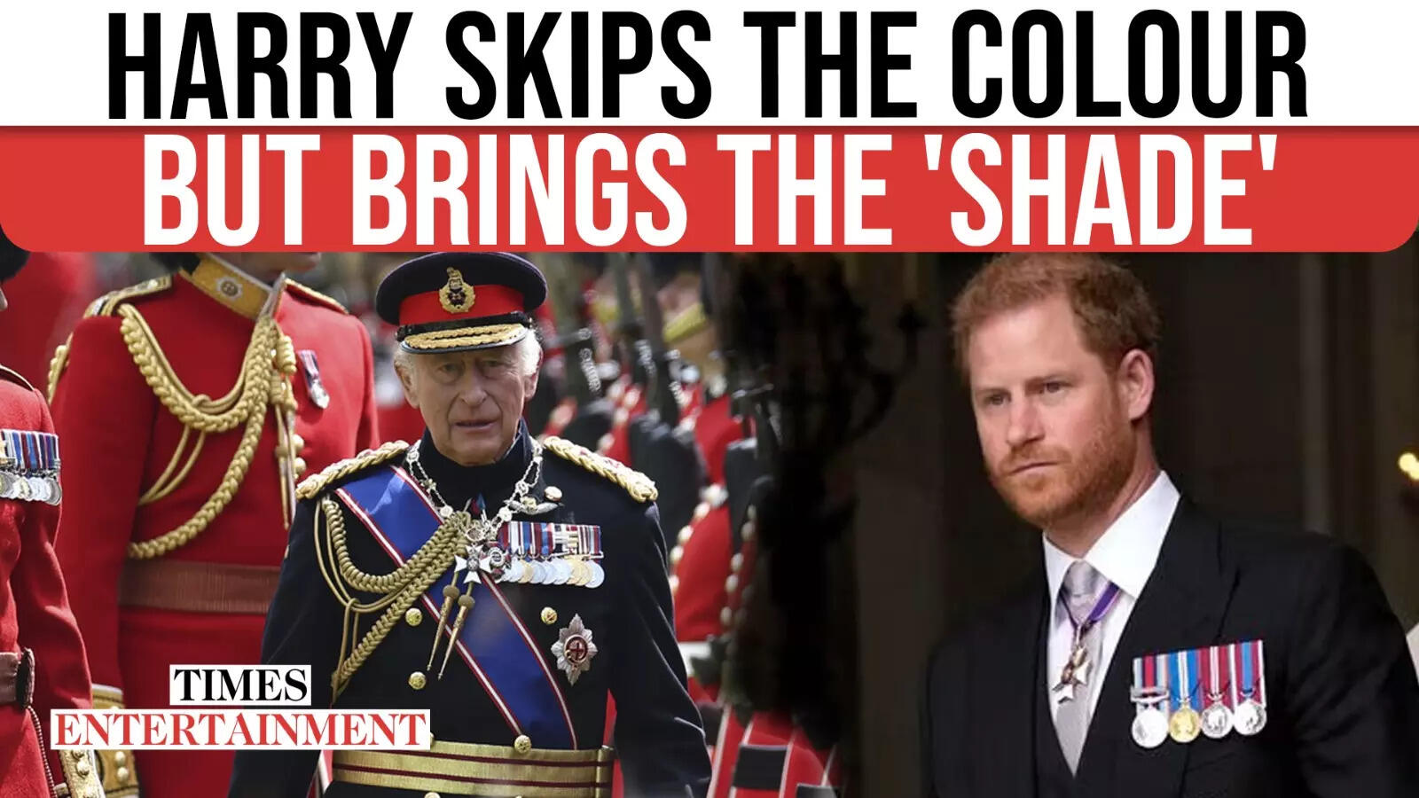Prince Harry’s TROOPING Snub Deepens Royal Feud | Skips Charles' Parade ...