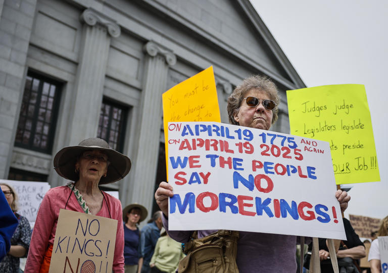 ‘No Kings' protests in Mass., across the U.S. expected to draw large ...