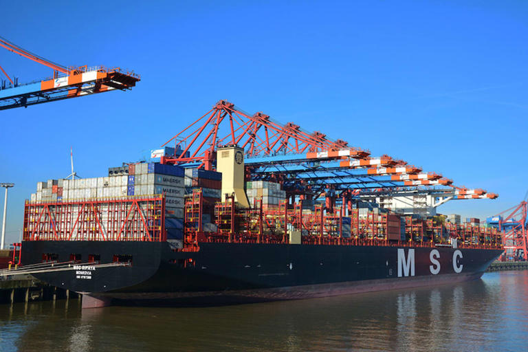 Historic moment as South African port hosts the largest-ever container ship