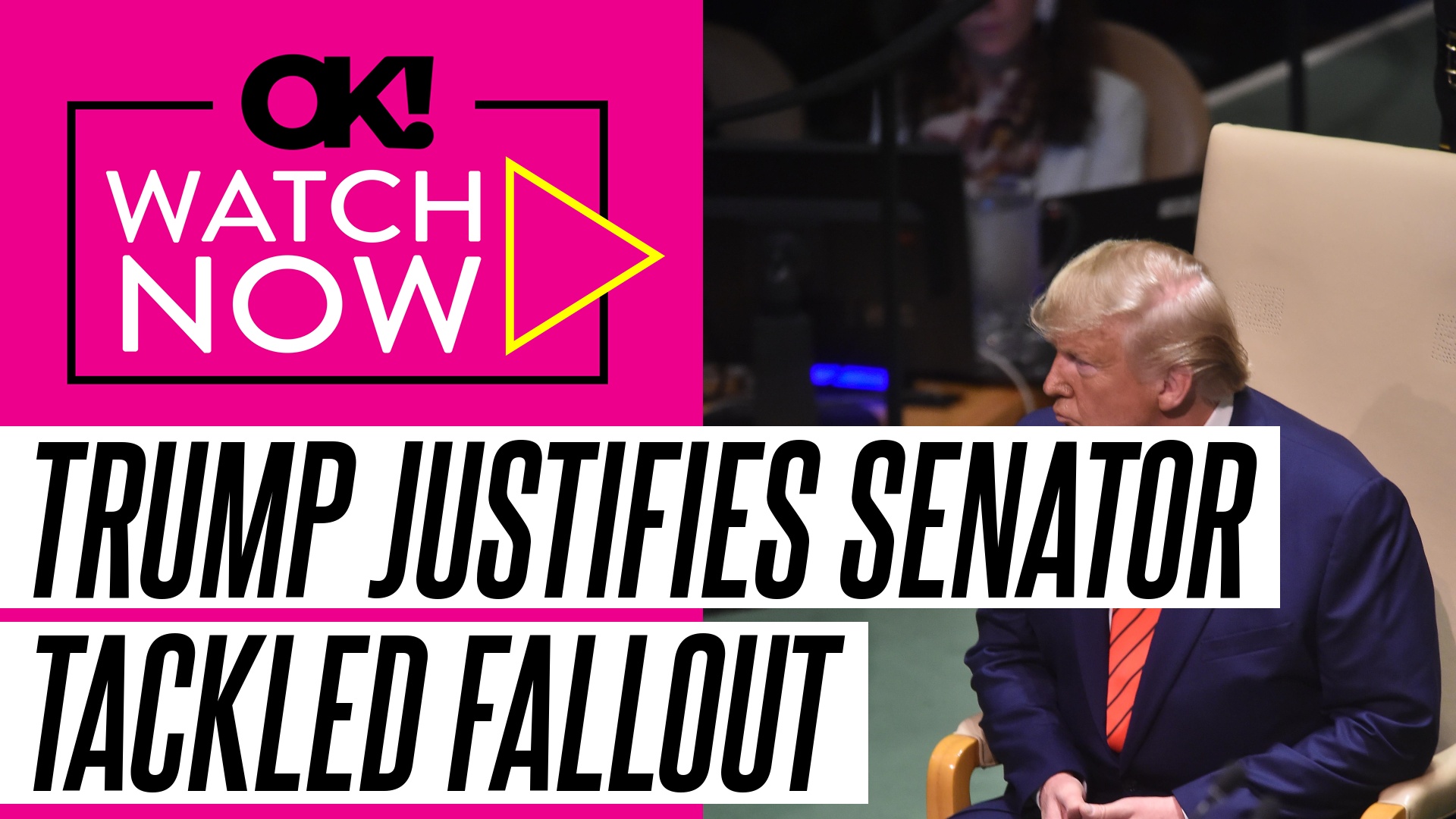 Donald Trump Attempted to Justify California Senator Getting Tackled By ...
