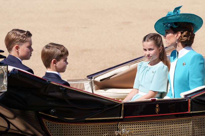 King Charles wears black armband at Trooping the Colour in tribute to ...