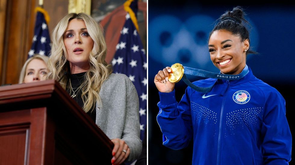 Hollywood star comes to Riley Gaines' defence amid trans athlete row ...