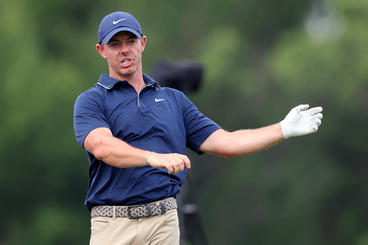 US Open: Angry Rory McIlroy narrowly survives cut as Scottie Scheffler ...