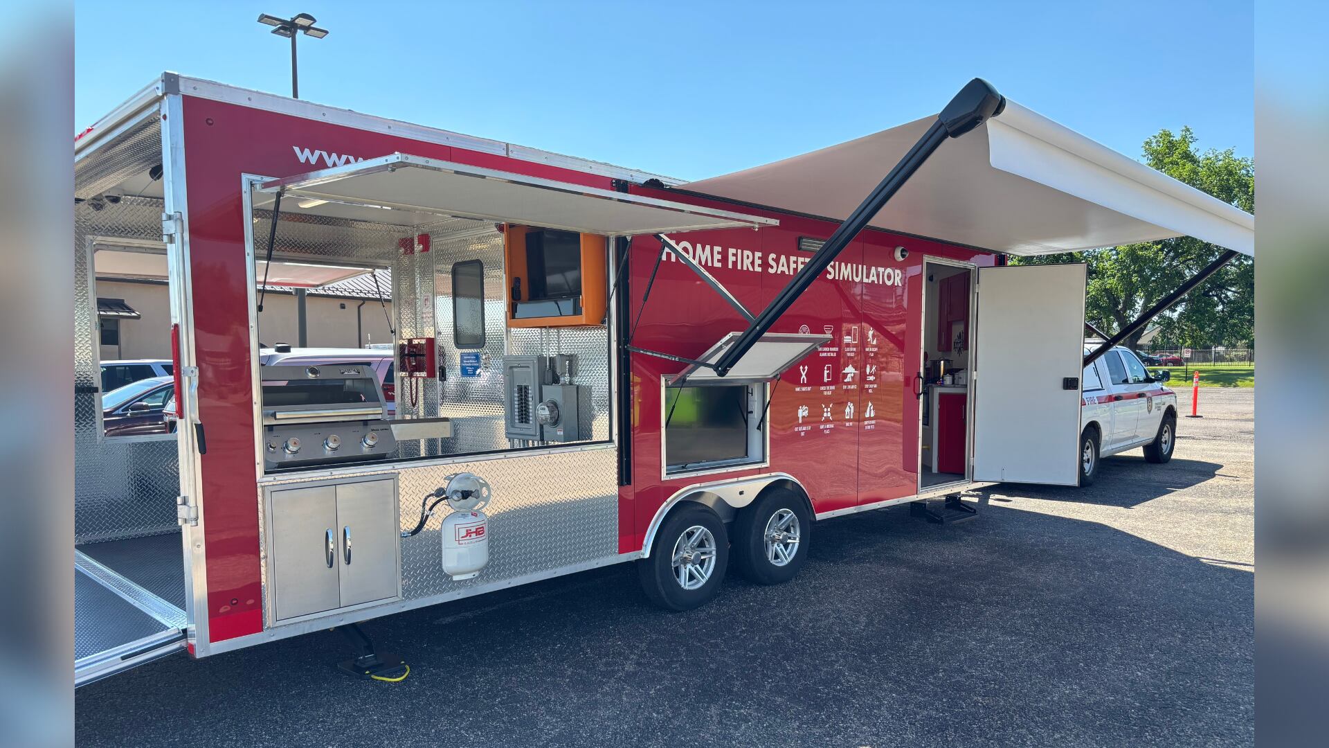 State of Colorado reveals new fleet of mobile fire safety trailers
