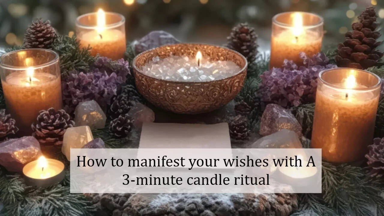 How to manifest your wishes with A 3-minute candle ritual