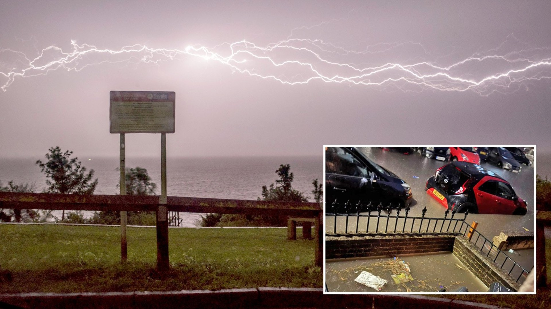 30,000 Lightning Strikes Lash UK After Hottest Day