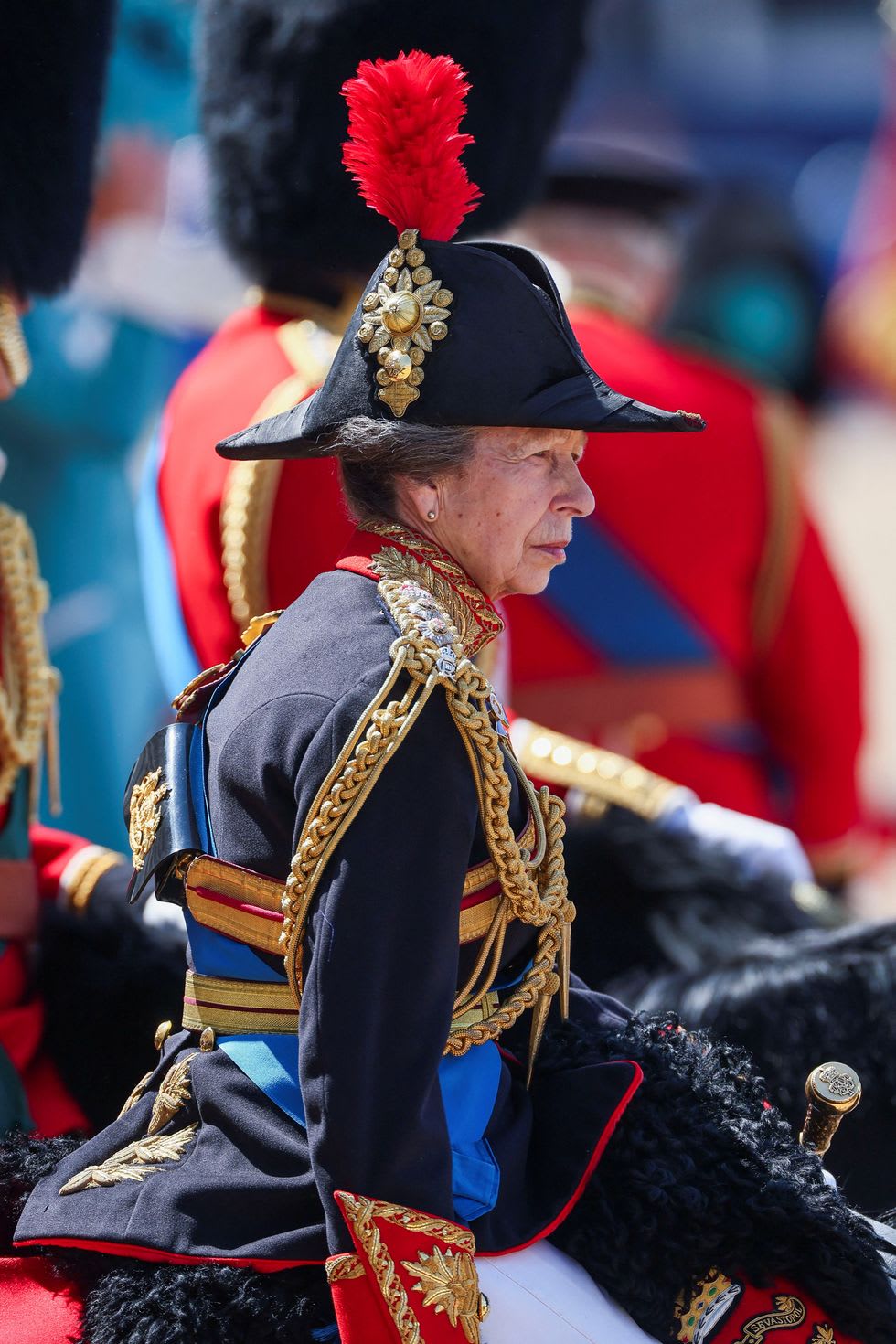 Princess Anne returns to royal tradition in first public appearance on ...