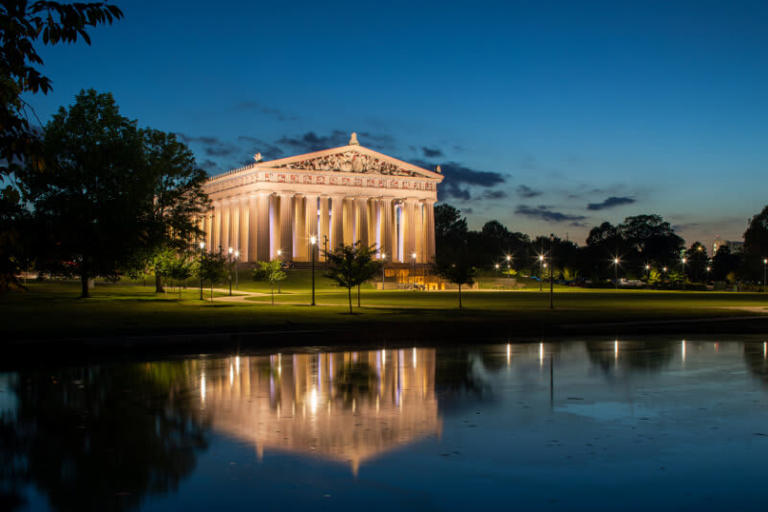 Meet Nashville’s Own Golden Goddess: Athena Parthenos