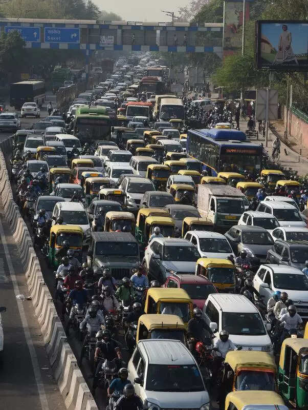 Survey to find root causes of congestion at Chirag Dilli intersection ...