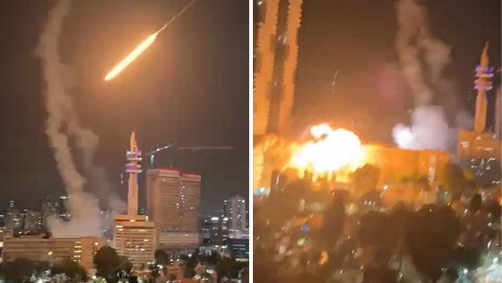 Iranian TV Anchor Dashes Off Set as Israeli Missile Crashes Into Studio ...