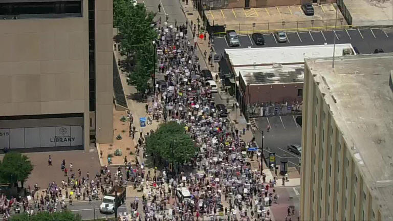 LIVE UPDATES: 'No Kings' protests in Dallas-Fort Worth Saturday