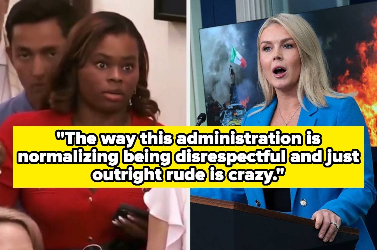 A Viral Clip Of Trump's Press Secretary Calling A Reporter's Question ...