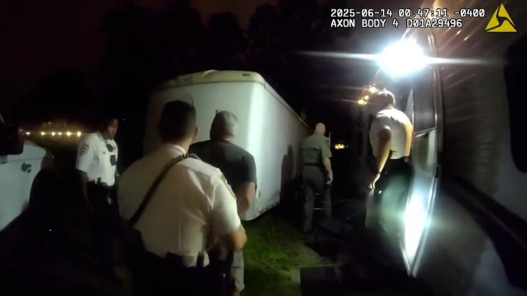 VIDEO: Man arrested for shining laser at helicopter