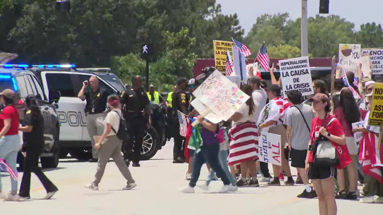 8 arrested after DeKalb police use tear gas to break up protest