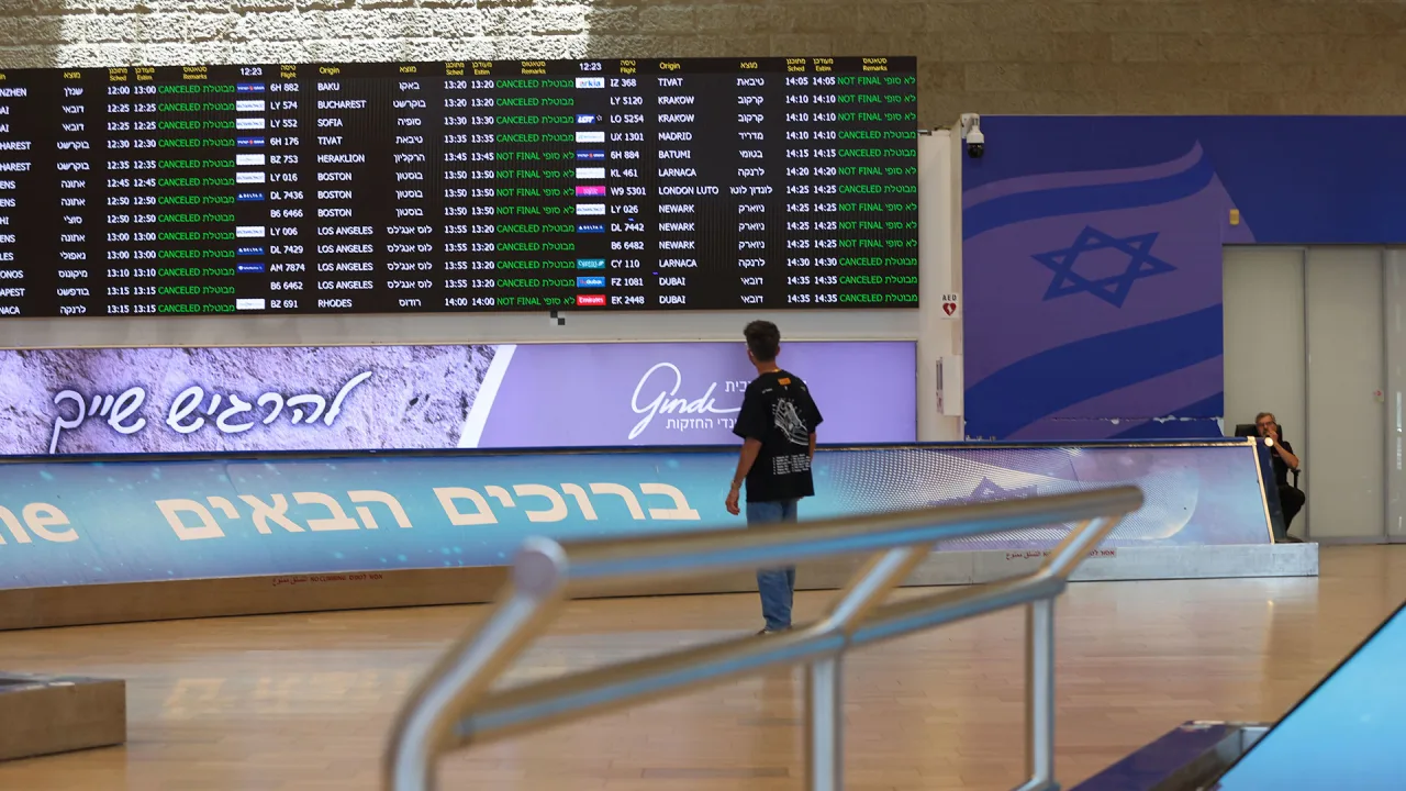 Israel-Iran conflict grounds flights and clears Middle East airspace