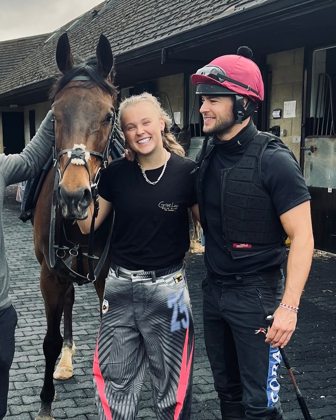 Chris Hughes opens up on first kiss with JoJo Siwa