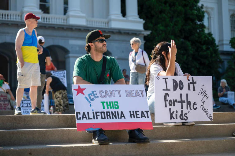 ‘No Kings' rally draws thousands to California Capitol to protest Trump