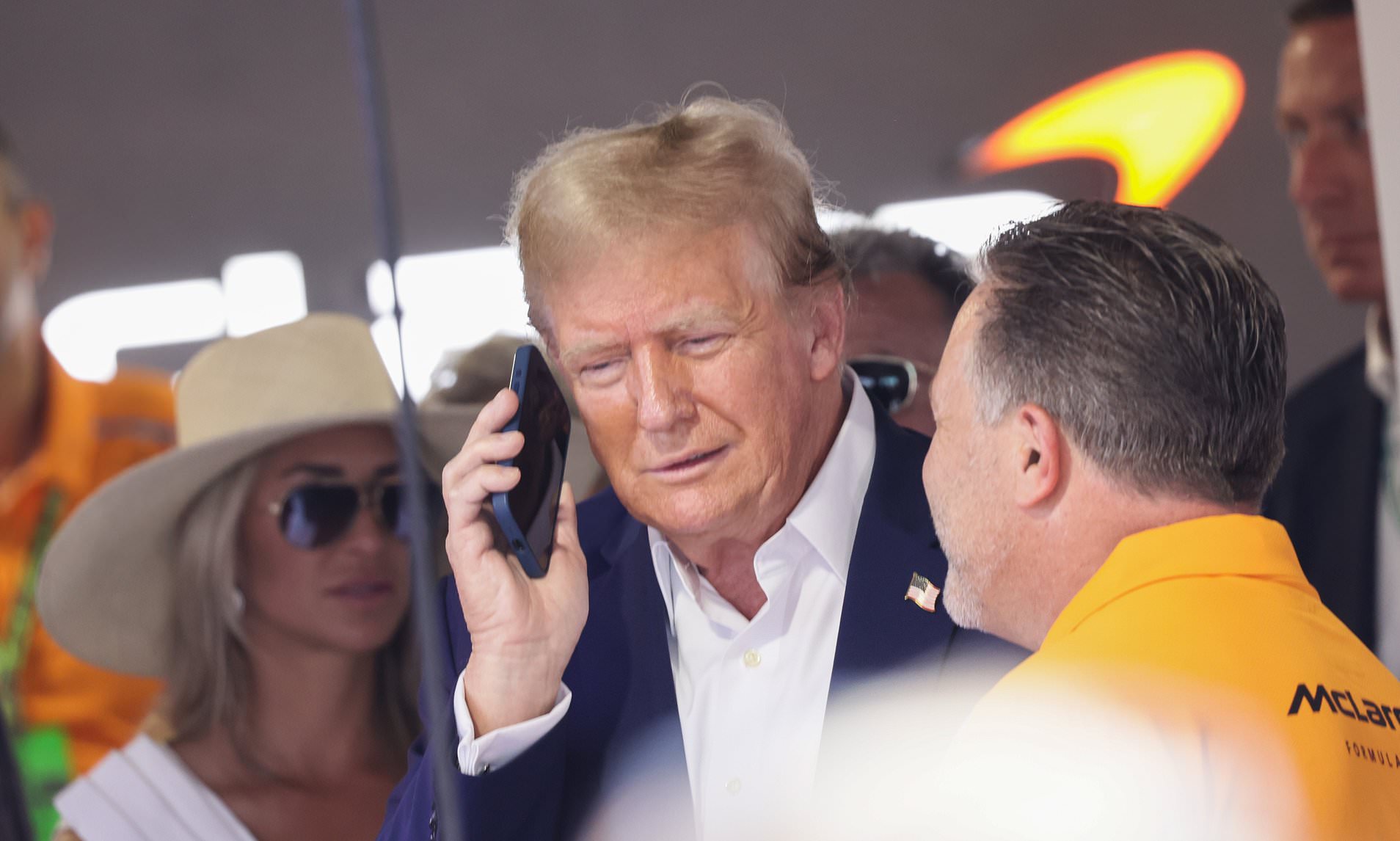 McLaren pours cold water on bizarre claim that Donald Trump is set to ...