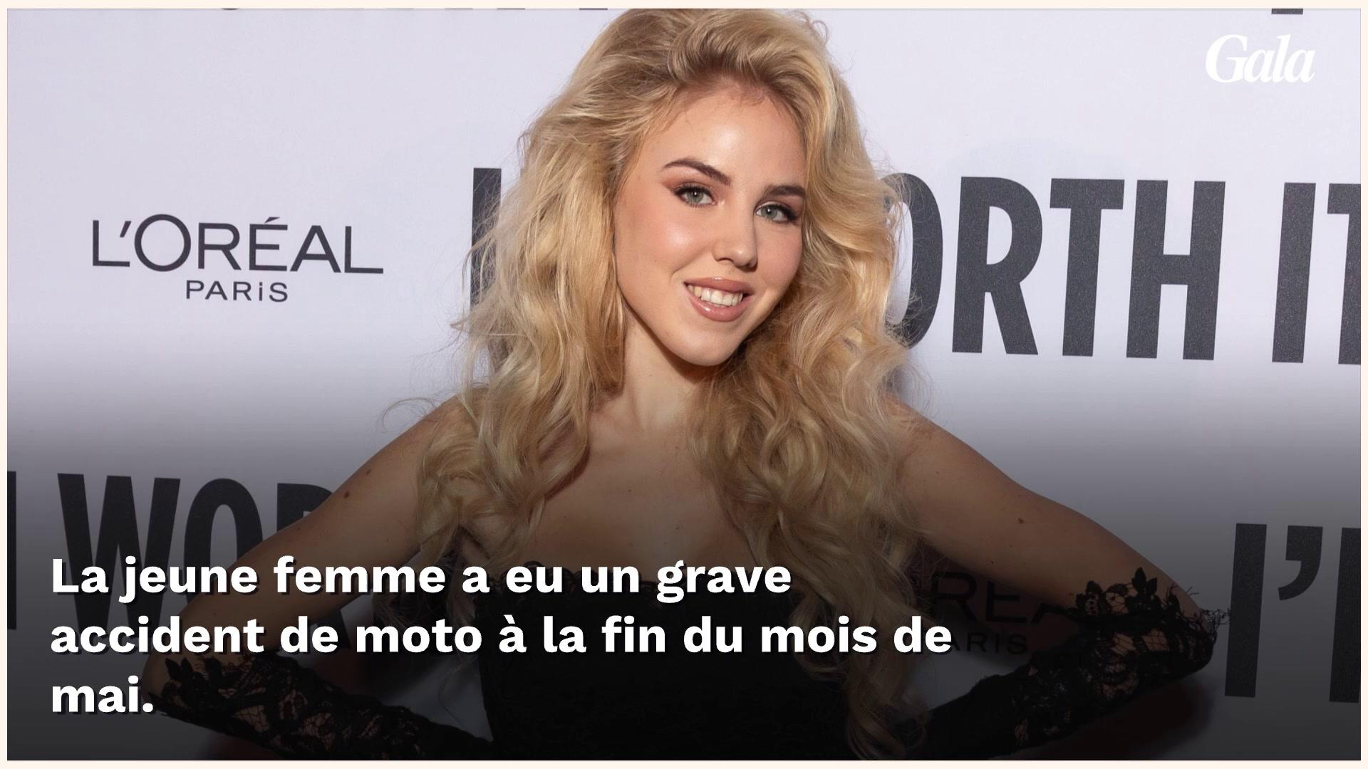 En minerve, mais glamour ! Après son grave accident, Maria Carolina de ...