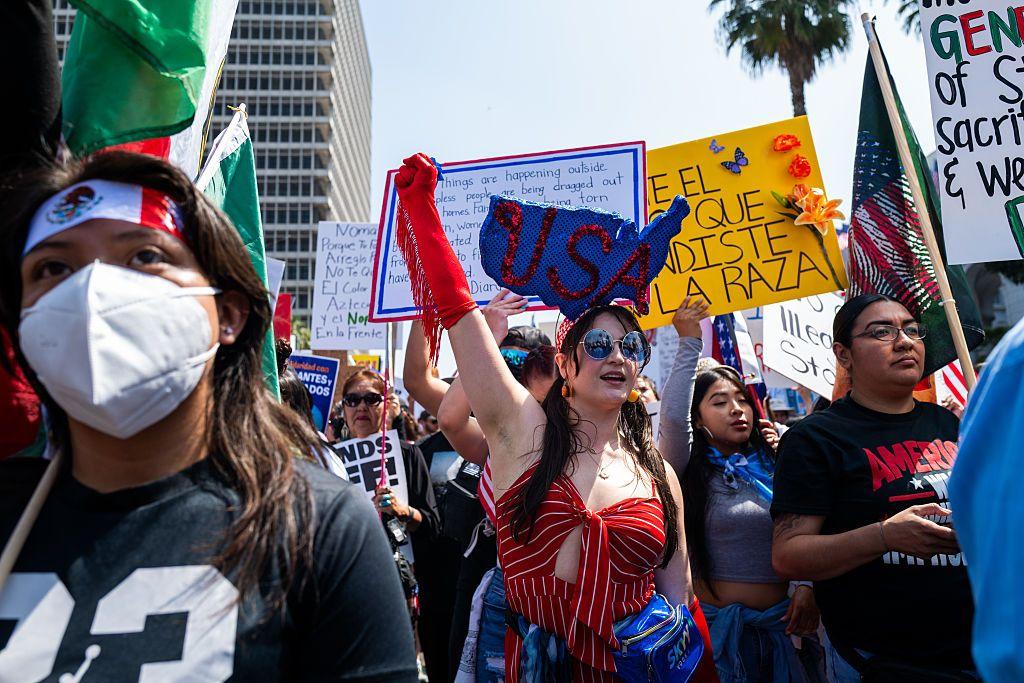 Anti-Trump protesters rally across US ahead of president's military parade