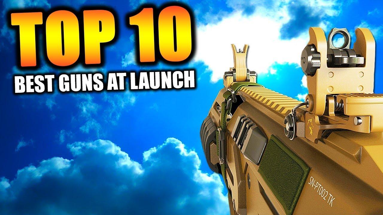 Top 10 "best Guns At Launch" In Cod History (call Of Duty) | Chaos