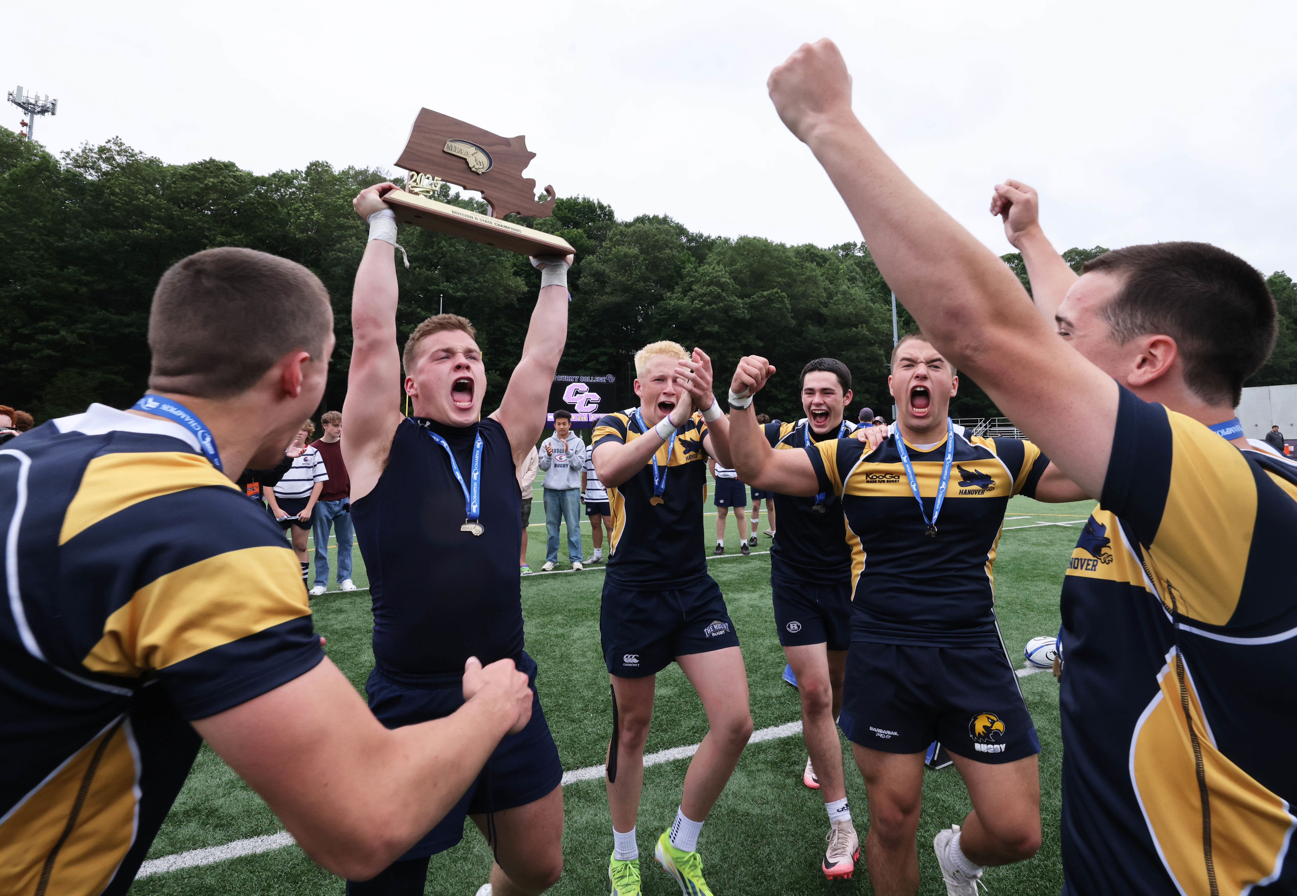 Hanover High boys rugby caps dominant season with state title