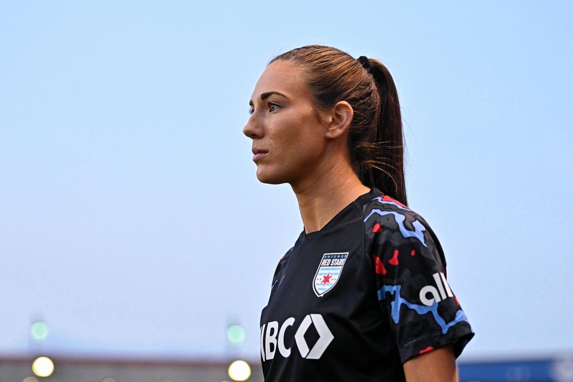 NWSL star Tatumn Milazzo, in photos