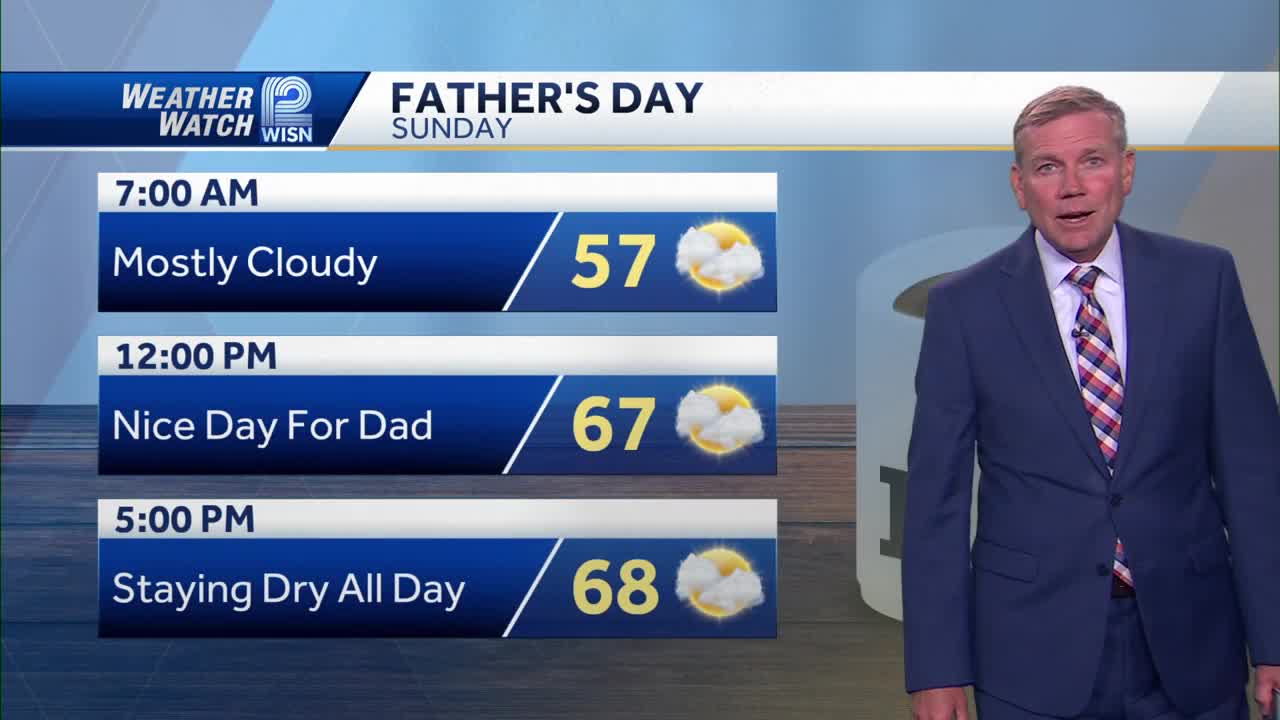 Weather: Decent For Dad's Day