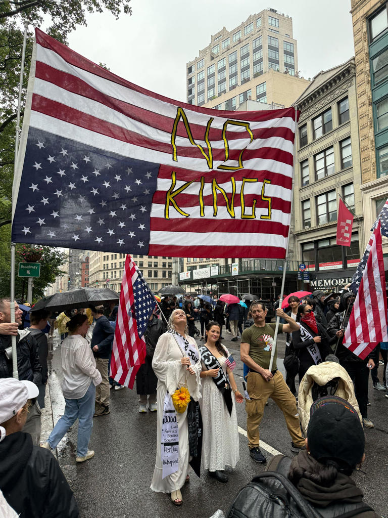 ‘No Kings’ protests live updates: Thousands rally across US to protest ...