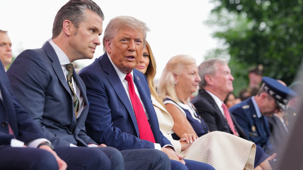 Who's sitting with Trump? President's elite box at the 250 Army Parade