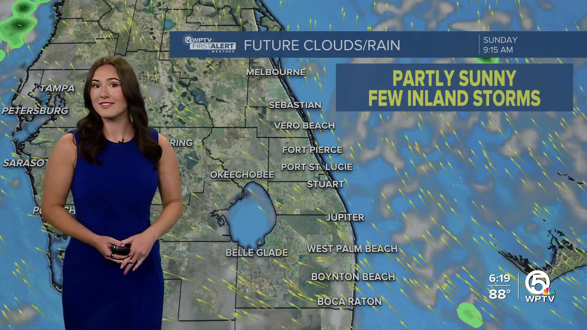 WPTV First Alert Weather Forecast for Evening of June 14, 2025