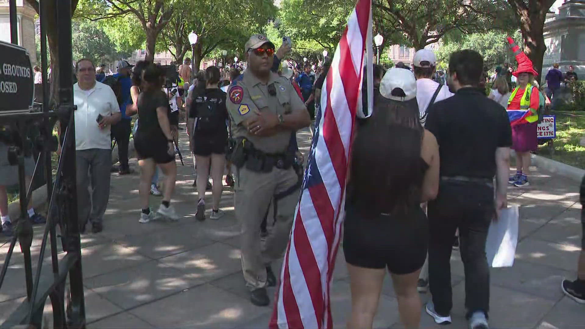 'Credible threat' to state lawmakers at Texas Capitol 'No Kings' protest