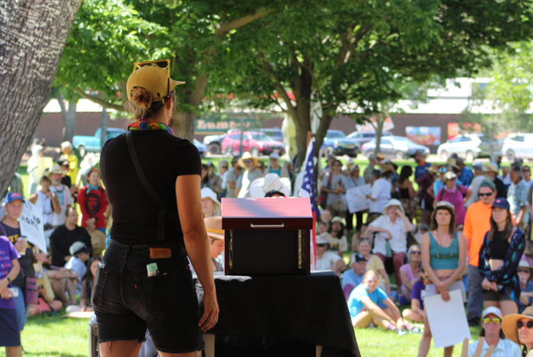 Utahns rally at No Kings protests from Logan to Salt Lake City, St ...