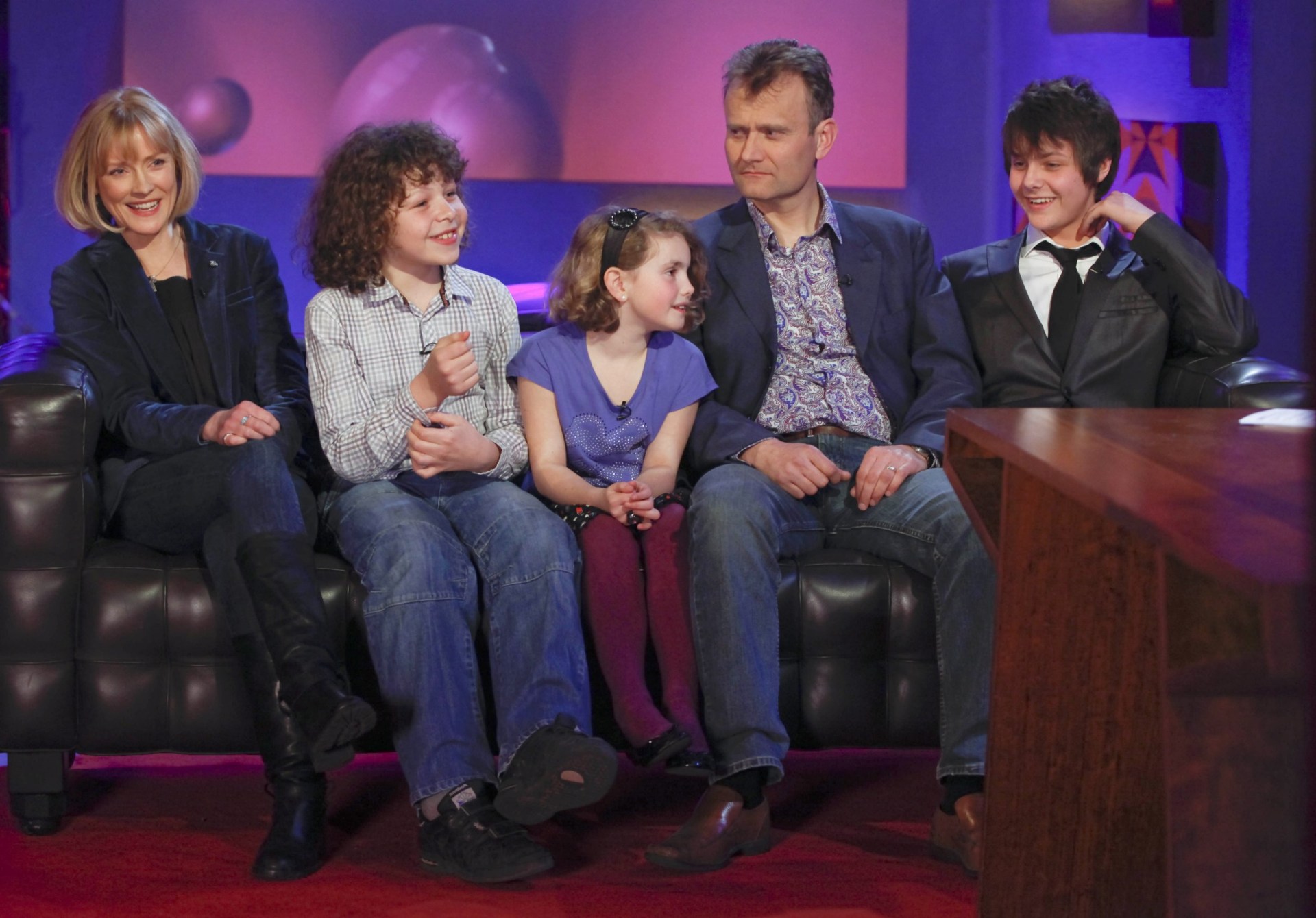 Outnumbered child star marries partner of seven years