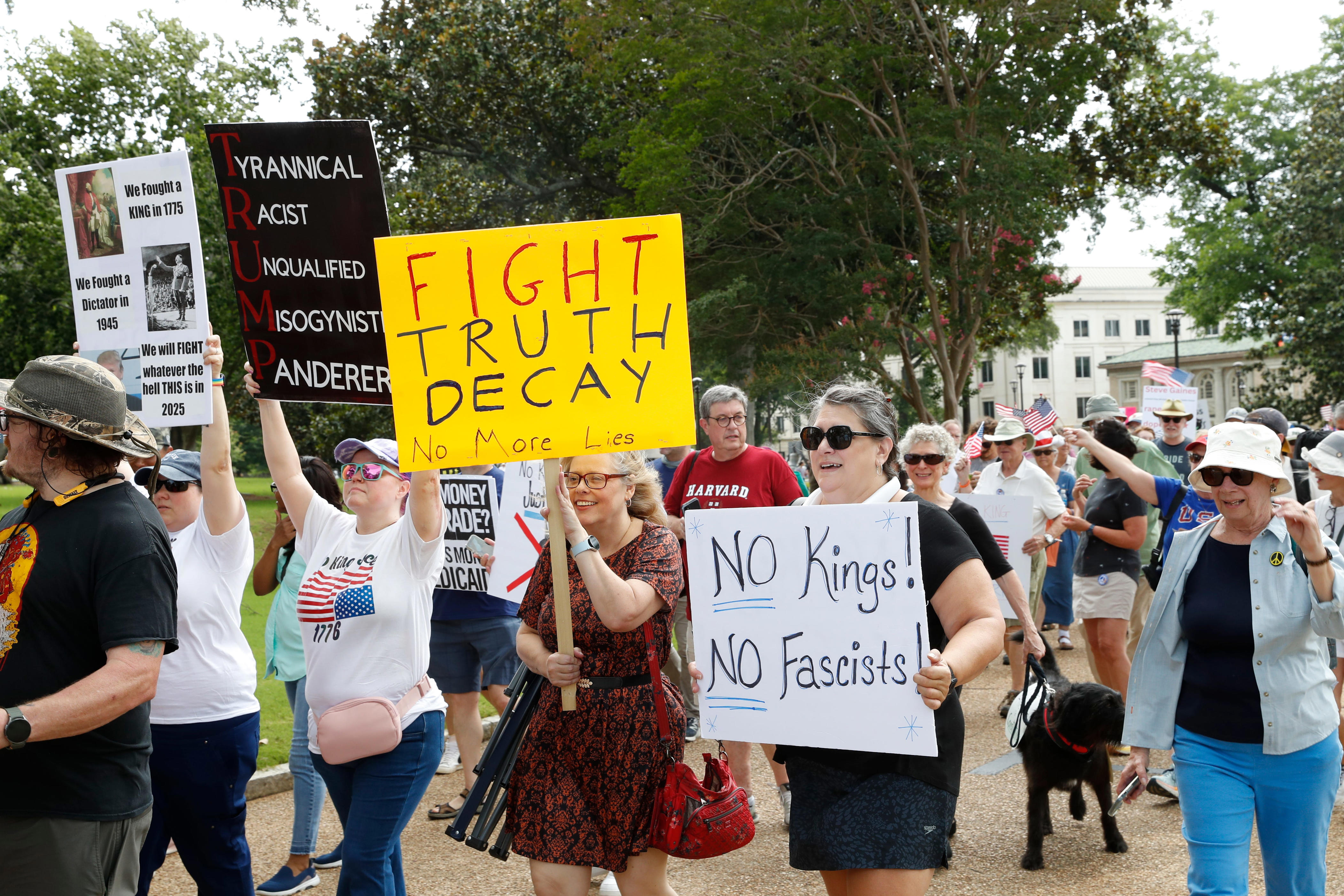 What to know in MS about Trump birthday events and No Kings protests