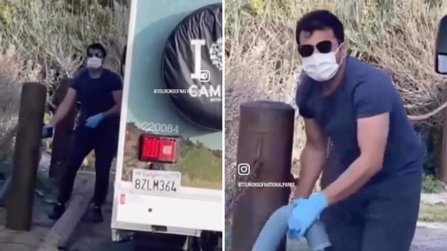 Video of tourist's 'disgusting' behavior in national park sparks ...