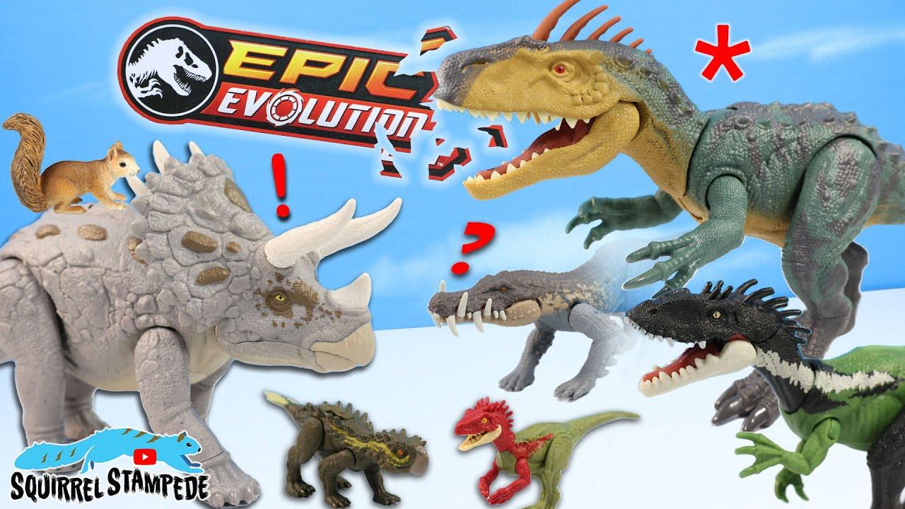 Jurassic World Epic Evolution Gigantic Trackers Neovenator ...